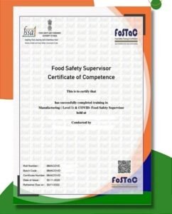 FSSAI - FOSTAC Training & Certification - foodtechnetwork