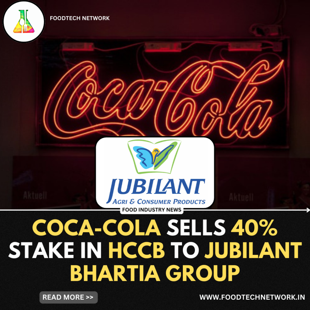 Coca-Cola Sells 40% Stake in HCCB to Jubilant Bhartia Group ...