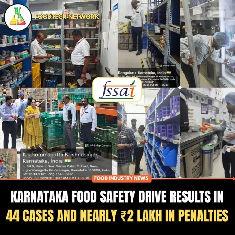 Karnataka Food Safety Drive Results in 44 Cases and Nearly ₹2 Lakh in ...
